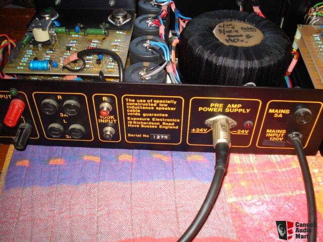 Exposure VIII amp and VII preamp with mm/mc. New price! Photo #391834 ...