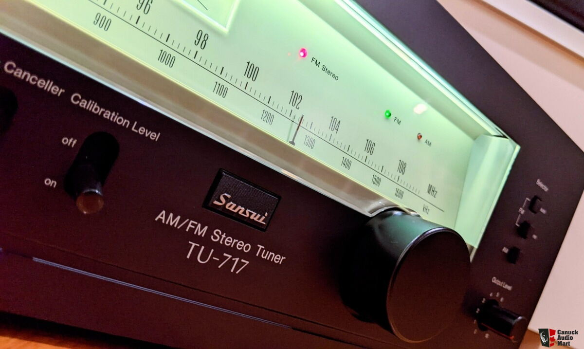Sansui TU-717 AM/ FM Tuner / Radio Component / Vintage / Japan ...