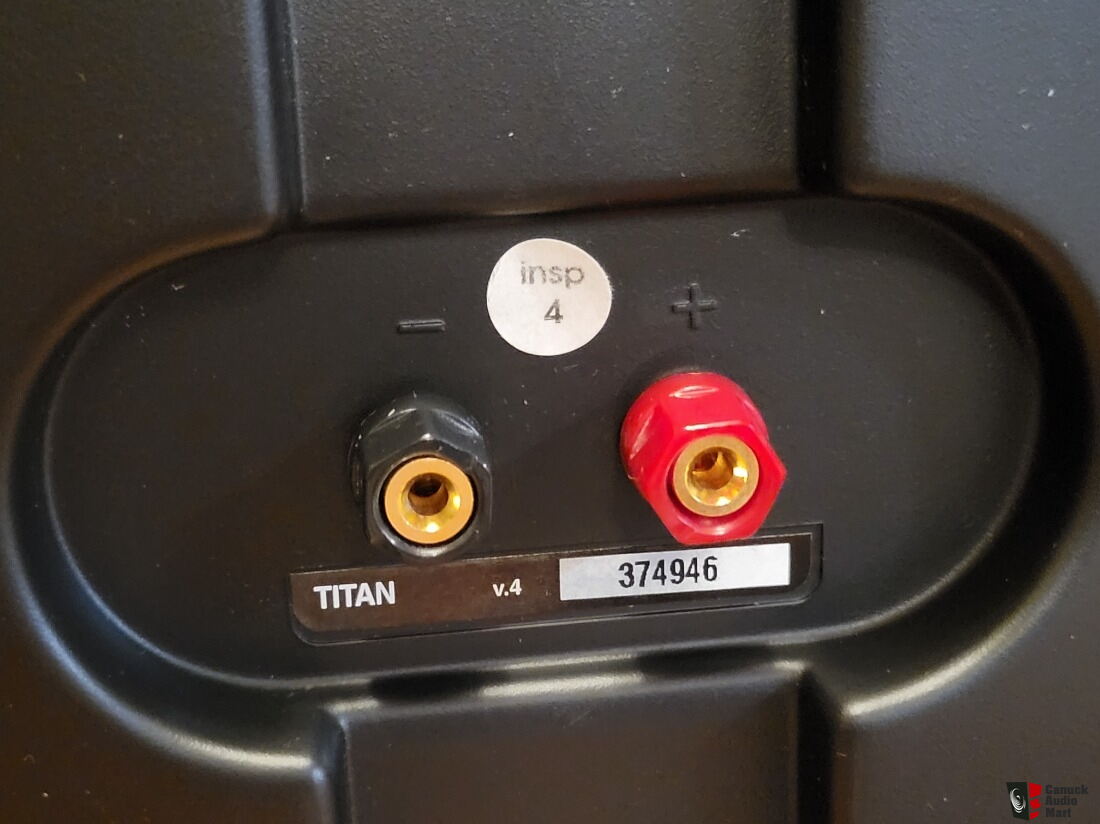 Paradigm Titan V4 Speakers For Sale - Canuck Audio Mart