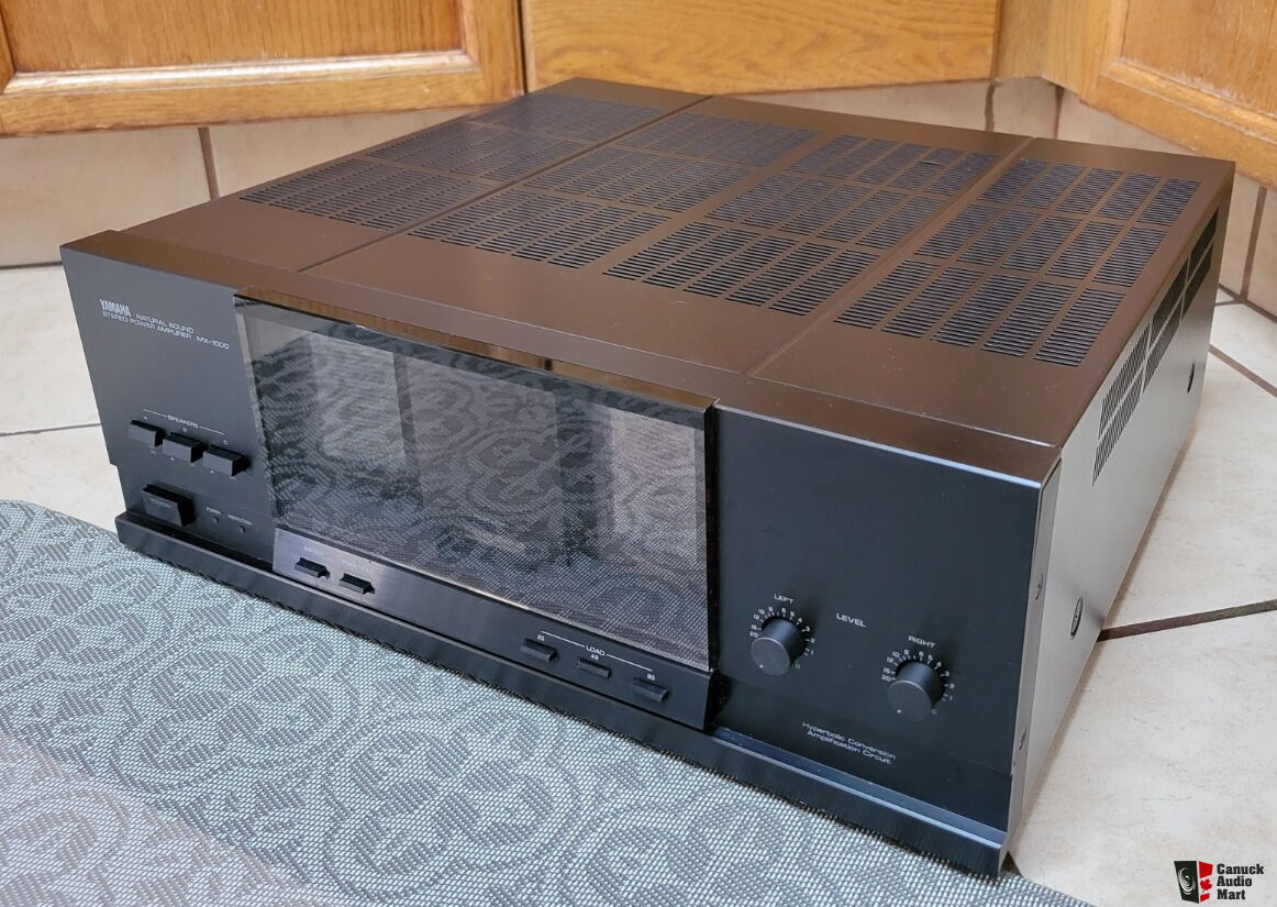 Yamaha MX-1000 Natural Sound Stereo Power Amplifier Photo #3920223 - UK ...