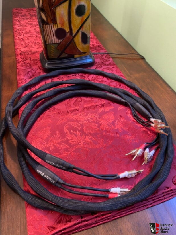 Von Schweikert MasterBuilt Audio Cables Standard Series Bi, 8 foot ...
