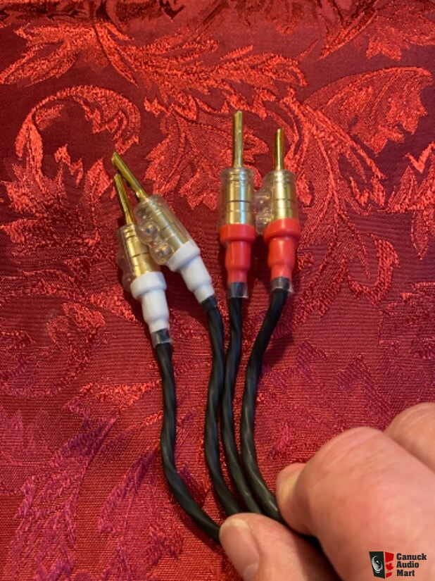 Von Schweikert MasterBuilt Audio Cables Standard Series Bi, 8 foot ...