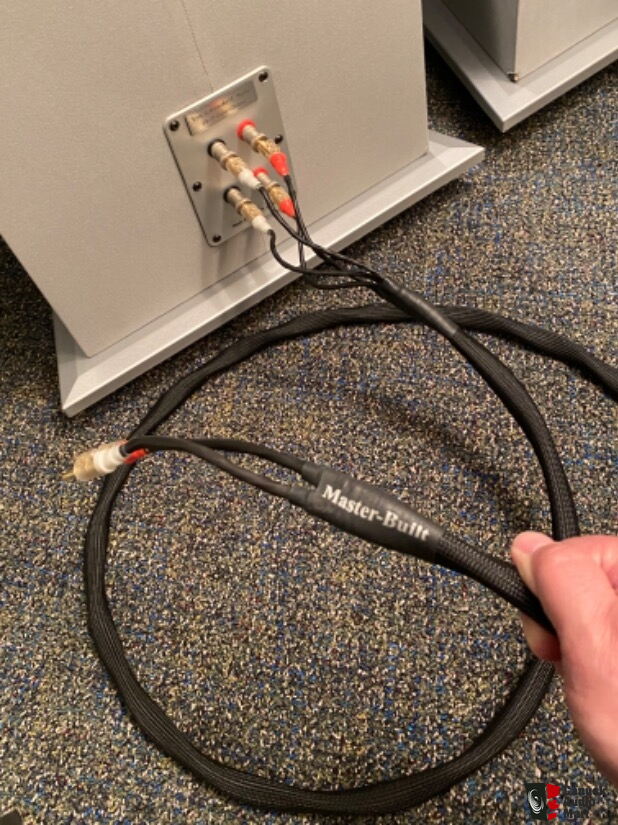 Von Schweikert MasterBuilt Audio Cables Standard Series Bi, 8 foot ...