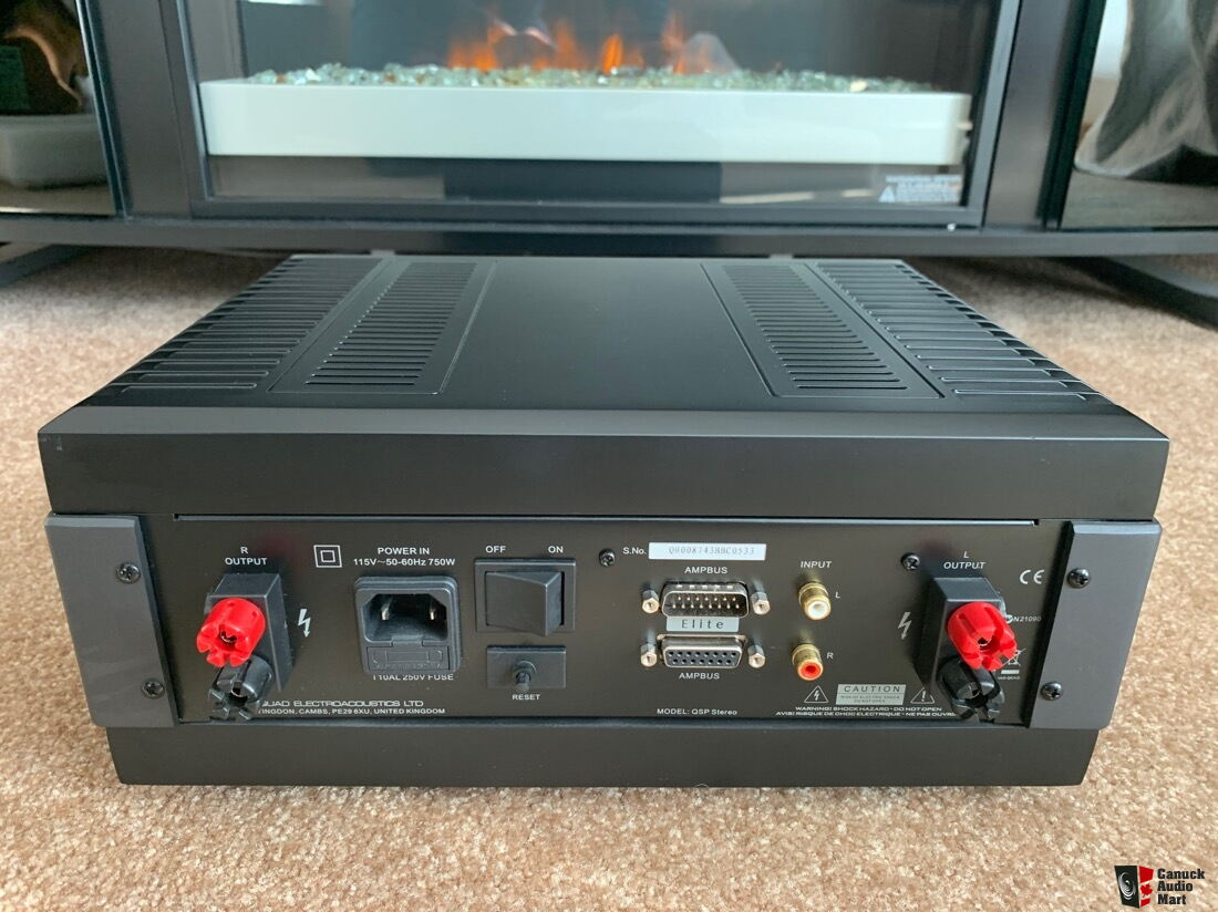 Quad QSP Stereo Power Amp - Less than 100 hours! Photo #3924645 - US ...