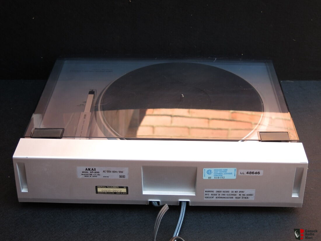 AKAI AP-A50 Direct-Drive Fully Auto Linear Tracking Turntable Photo ...