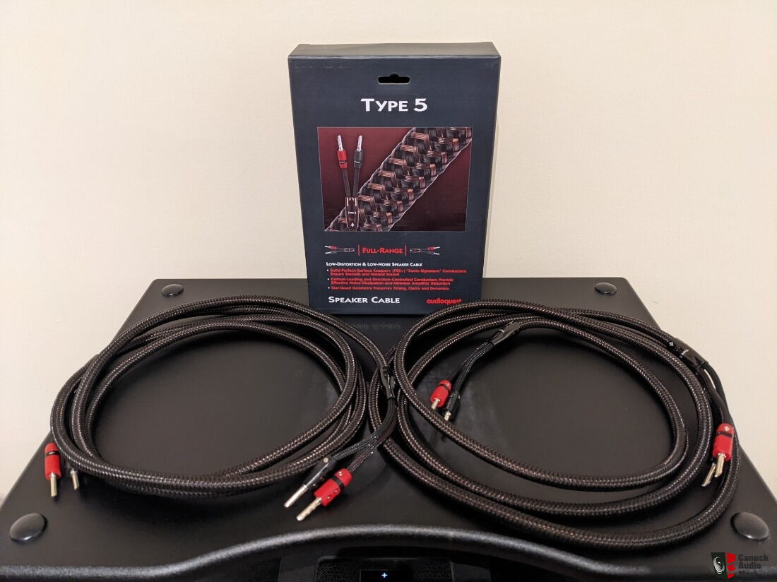 AudioQuest Type 5 10ft pair, full range For Sale - UK Audio Mart