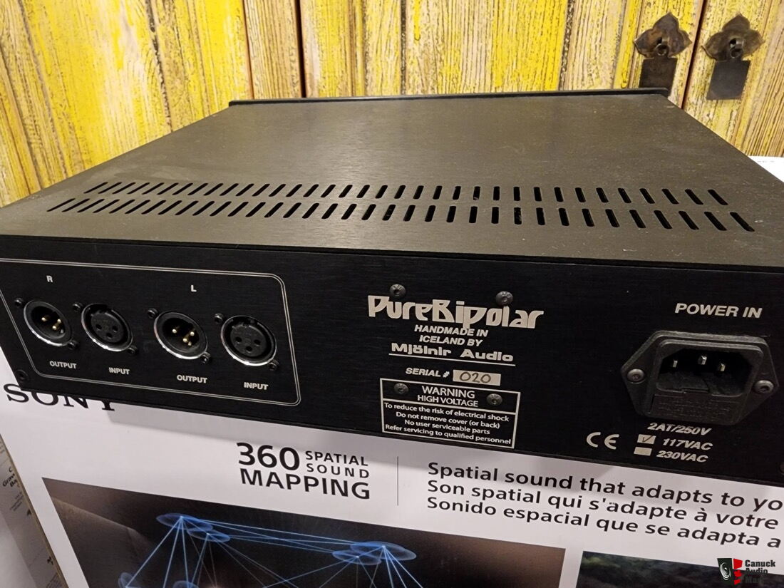 Mjolner Audio Pure BiPolar Headphone Amplifier Excellent Condition ...