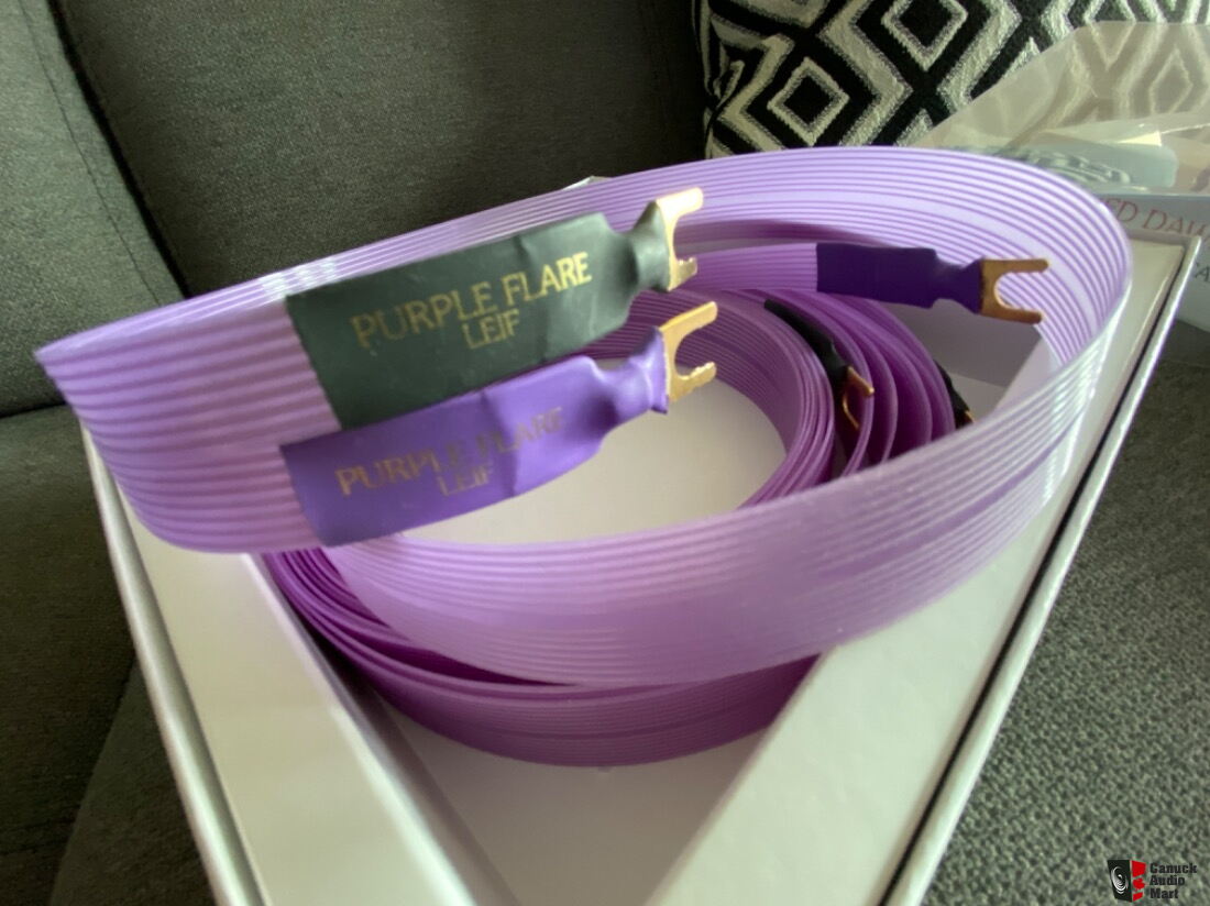 Nordost Purple Flair Speaker Cable For Sale - US Audio Mart