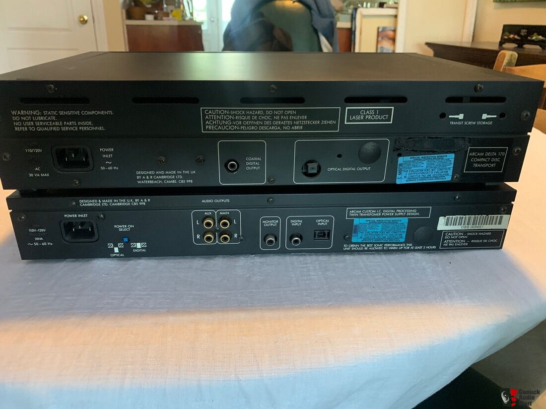 Arcam Delta 170 CD Transport + Arcam Black Box 3 DAC Photo #3931594 ...