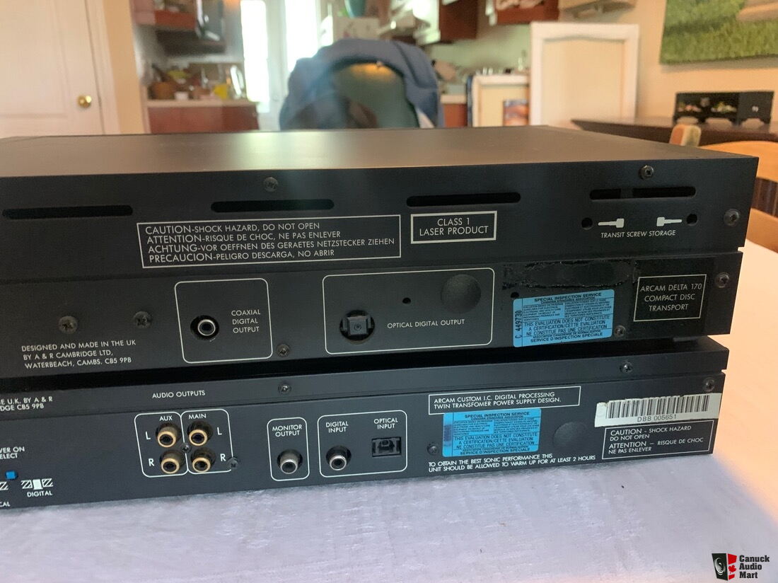 Arcam Delta 170 CD Transport + Arcam Black Box 3 DAC Photo #3931594 ...