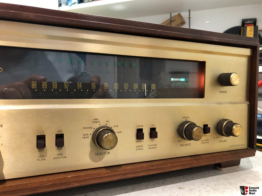 Fisher Model 500-B Tube Receiver with FM Multiplex Stereo Photo ...