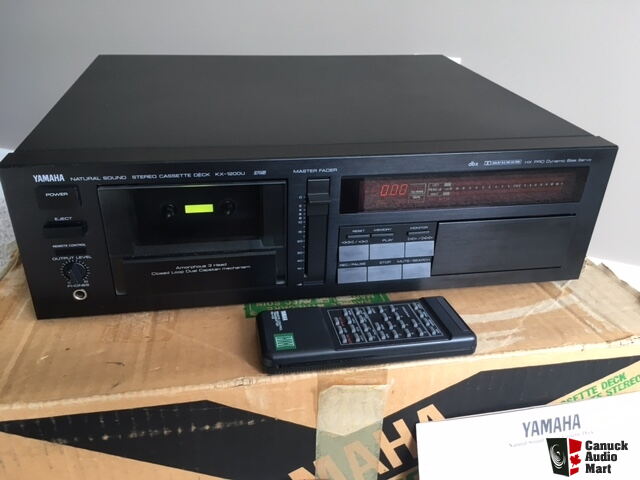 Yamaha KX 1200U TOTL Cassette Deck w/ Original RS K-12 Remote ...
