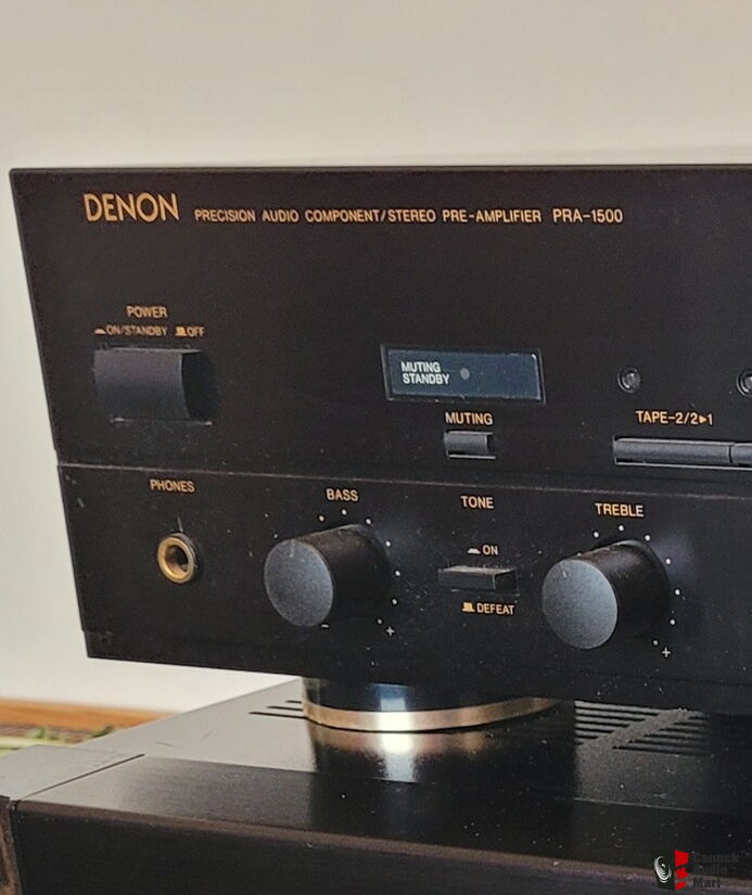 Denon PRA-1500 Pre-Amp w/Remote For Sale - Canuck Audio Mart