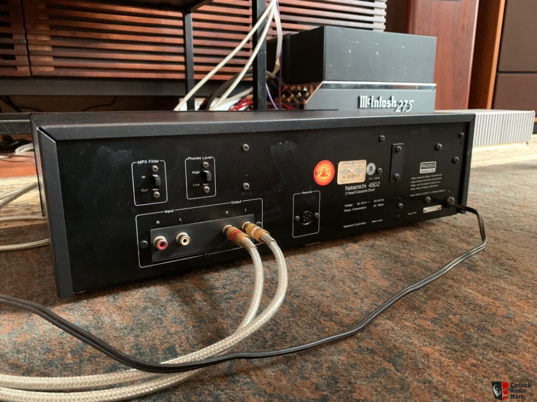 Nakamichi 480Z 2 Head Cassette Deck Photo #3939814 - Canuck Audio Mart