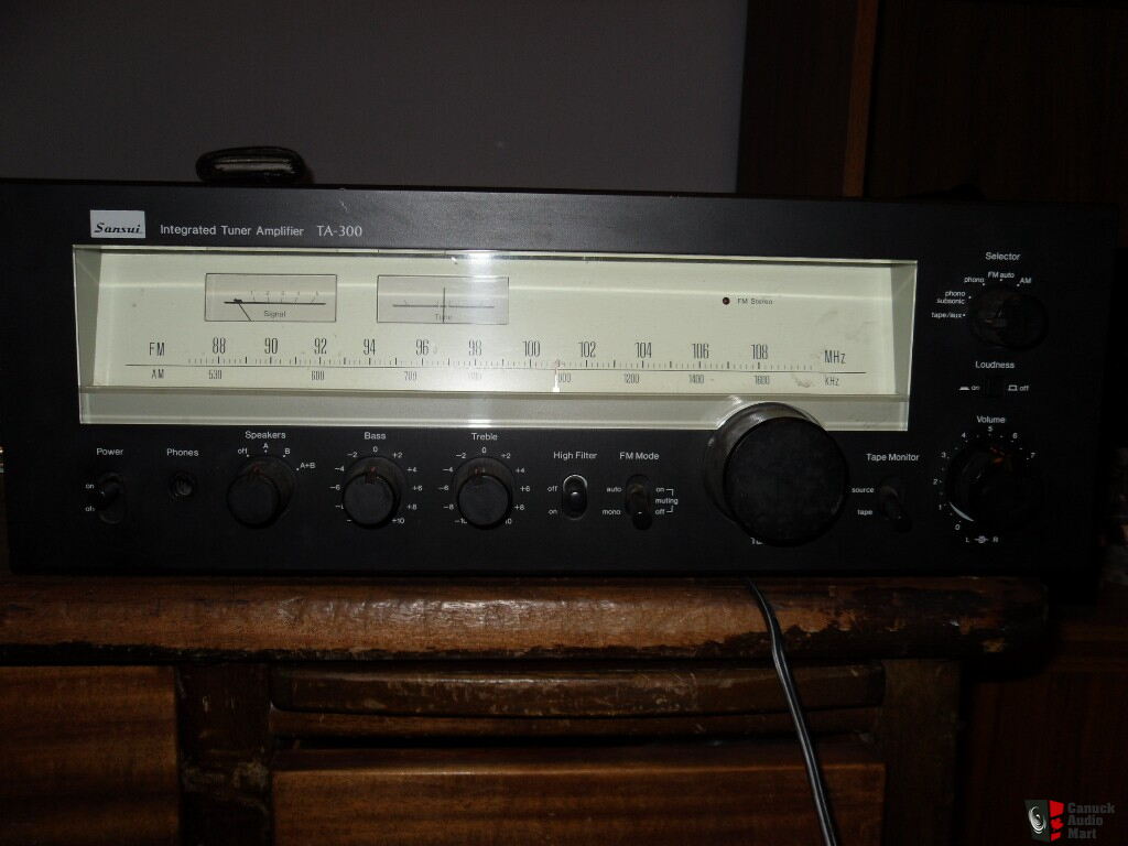 Vintage Sansui TA-300 Integrated tuner amplifier Photo #394022 - Canuck ...