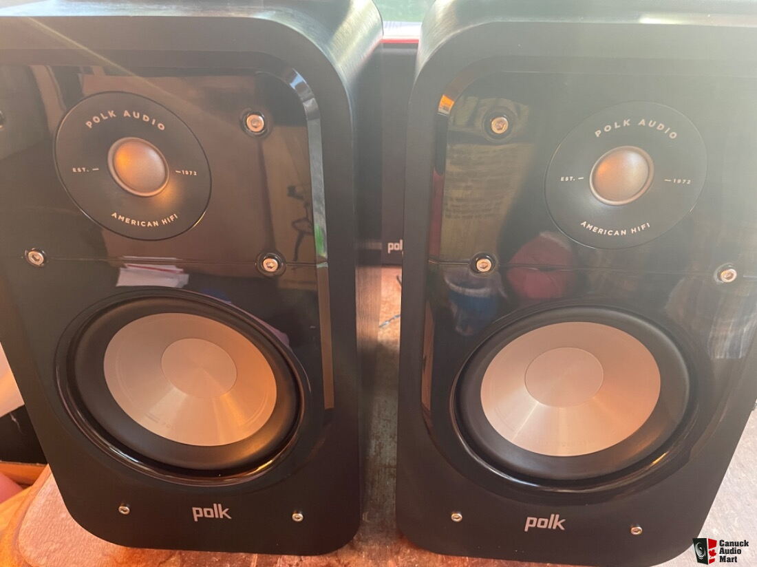 Polk S20 Signature Series Large Bookshelf Speakers - Pair For Sale ...