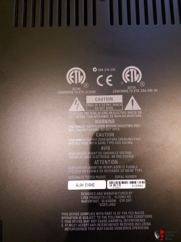 Linn Lk 85 power amp Photo #3942414 - Canuck Audio Mart