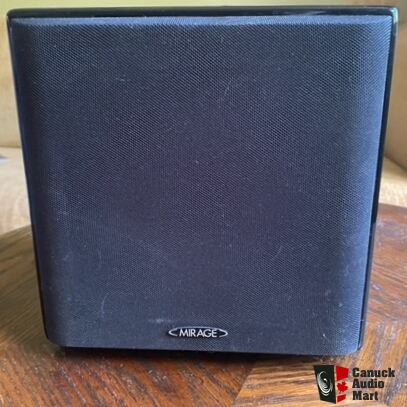Mirage mm6 mini cube subwoofer high power Photo #3943113 - Canuck Audio ...