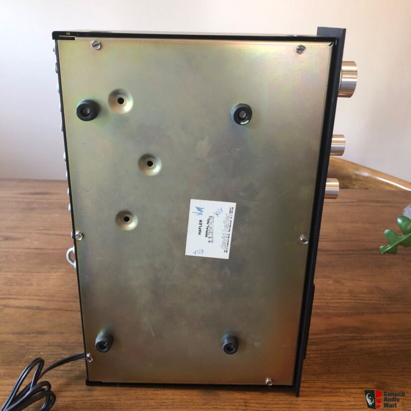 Hafler DH 500 Stereo Power Amp and Hafler DH 101 Stereo Preamp original ...