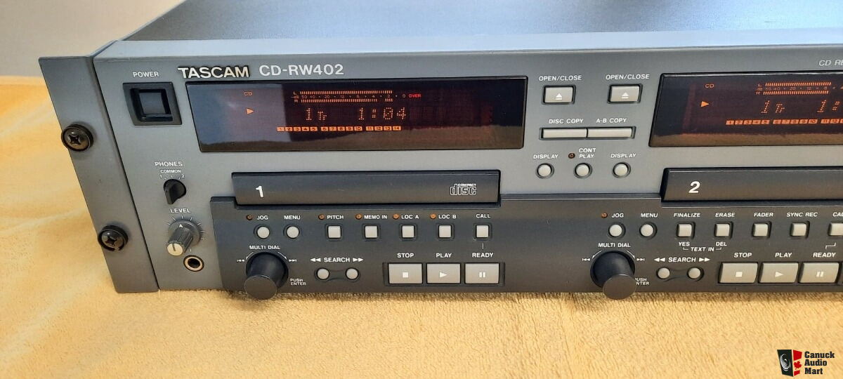 Tascam CD-RW402 Photo #3947960 - Canuck Audio Mart