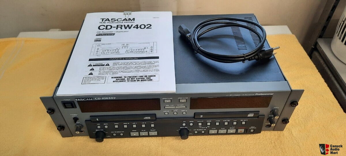 Tascam CD-RW402 Photo #3947962 - Canuck Audio Mart