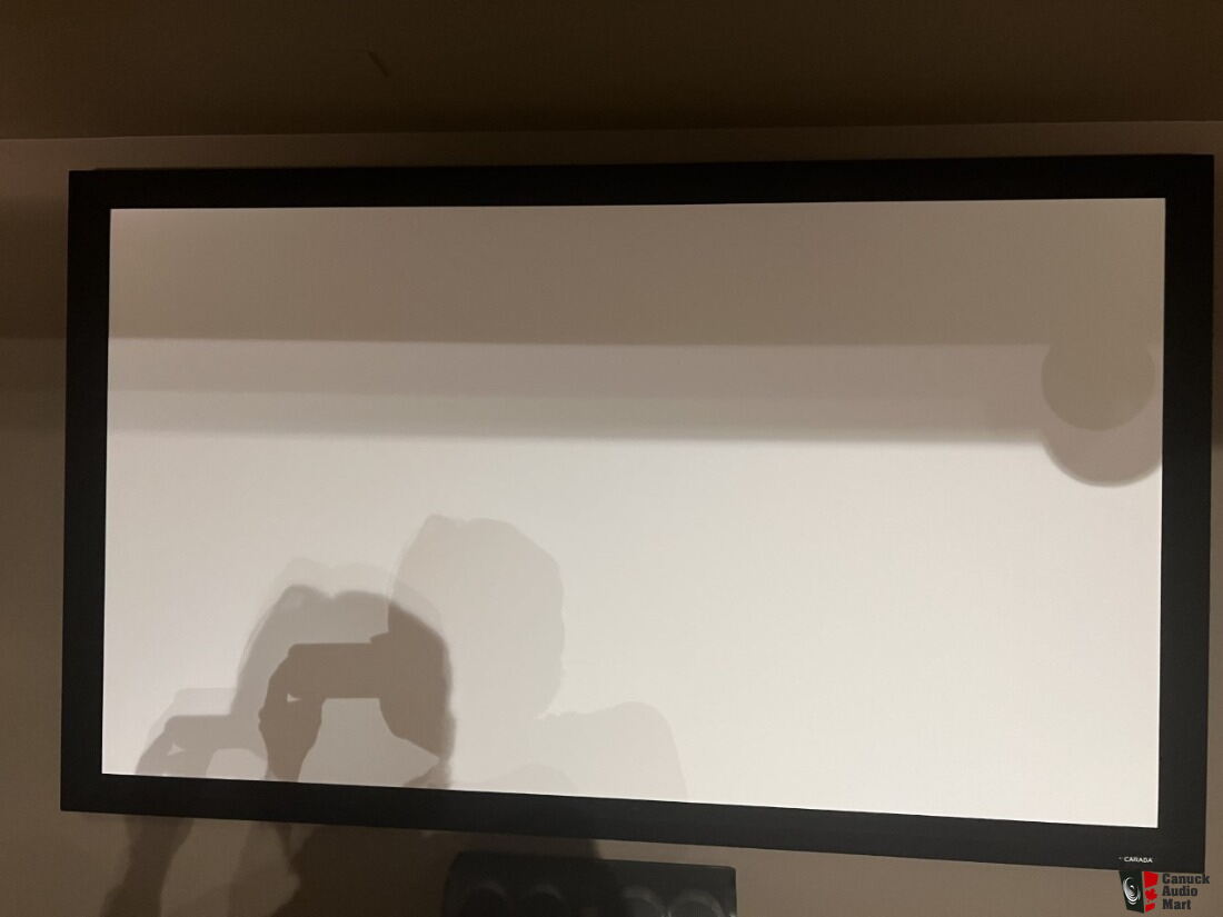 Carada 110 Inch Diagonal Criterion Series Projection Screen - 1.78 to 1 ...