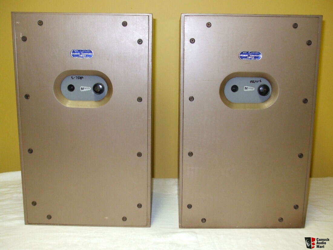 Goodmans Mezzo M Range Loudspeakers Audiophile UK Vintage Photo ...