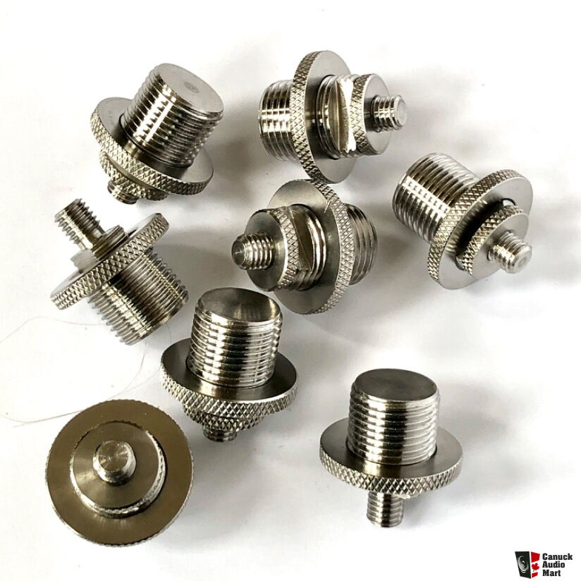 Adapters for IsoAcoustics Gaia Isolation Feet (fit Paradigm Prestige ...