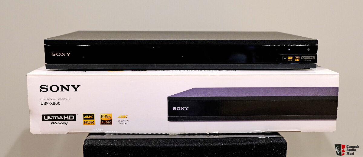 Sony UBP-800 4K HDR Hi-Res Audio Player For Sale - Canuck Audio Mart