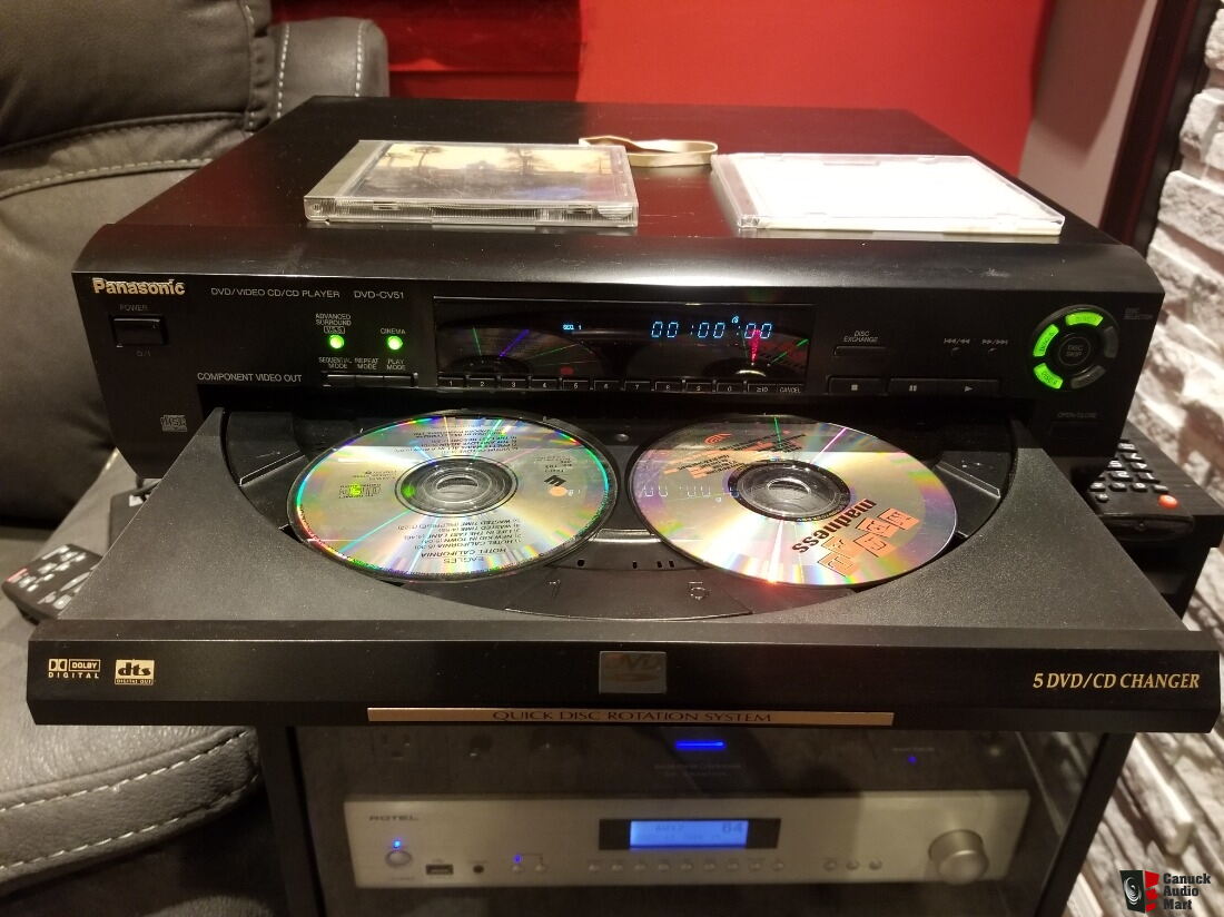 Technics 5 Disc DVD/CD Changer+Remote Photo #3957327 - Canuck Audio Mart