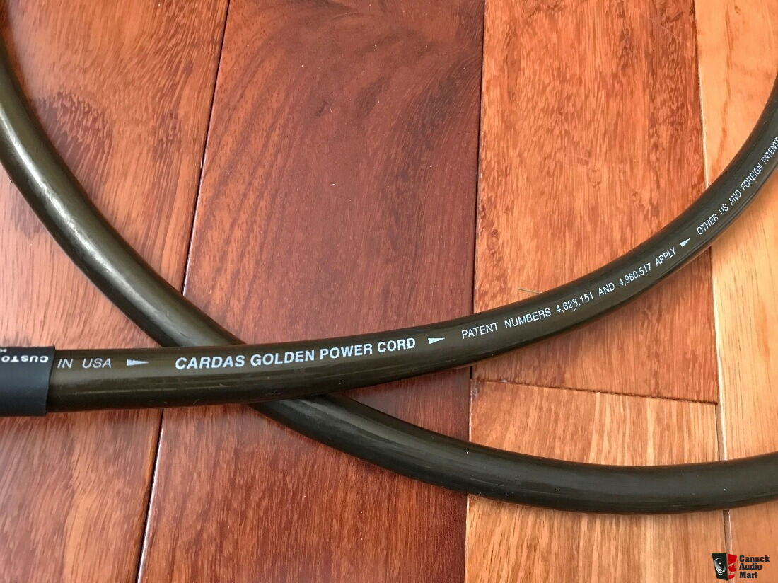 Cardas Golden Power Cable Photo #3958840 - Canuck Audio Mart