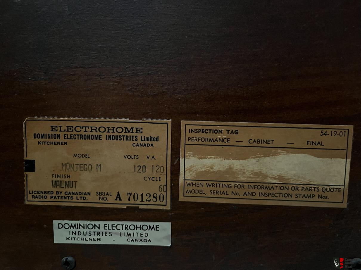Dominion Electrohome Console Stereo Photo #3960054 - Canuck Audio Mart