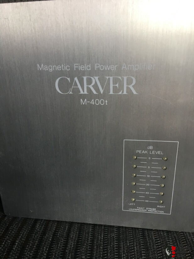 Carver M-400t Power Amplifier Photo #3961797 - US Audio Mart