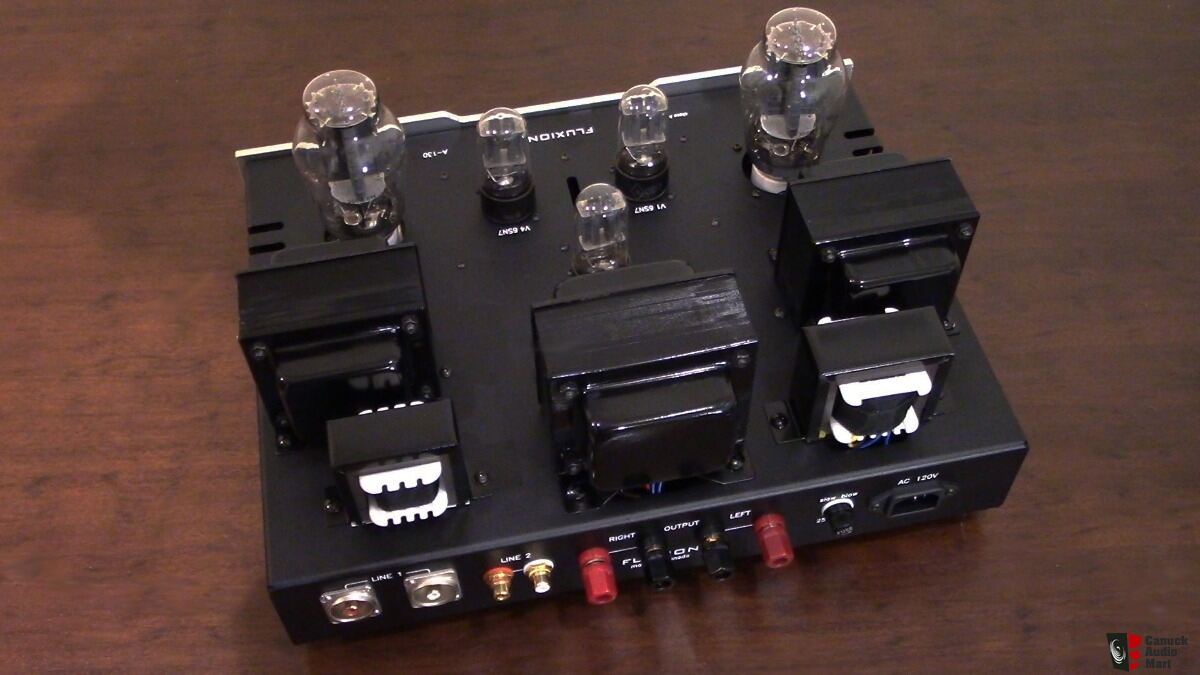 300B SE integrated amplifier with headphone out A-130 FLUXION design ...