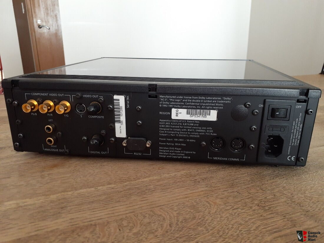 Meridian 596 DVD/CD player Photo #3968424 - Canuck Audio Mart