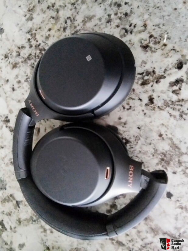 Sony WH1000XM3 Wireless Noise Cancelling Over-Ear In Black Photo ...
