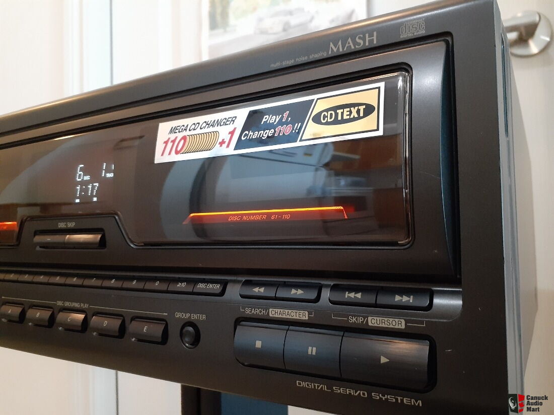 Rare Technics CD Changer (110+1 Discs) Model SL-MC310 Photo #3971013 ...