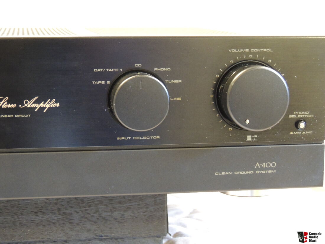 Rare Pioneer A400 Integrated Amplifier with MM/MC Phono Photo #3971025 ...
