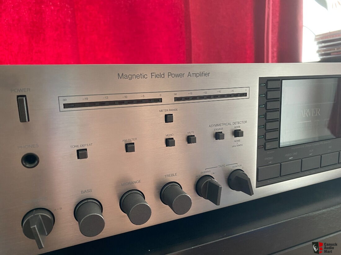 Mint/Like New Carver MXR 150 magnetic field power amplifier* original ...