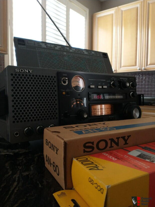 SONY ICF 6800W with new antenna and new 12V adapter Photo #3972078 ...