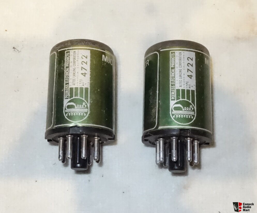 Altec 4722 Moving Coil step up transformers Photo #3973017 - UK Audio Mart