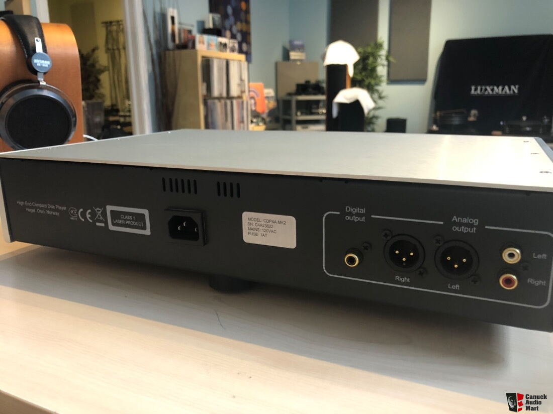 Hegel Music Systems CDP4A CD Player - Silver Finish Photo #3973971 ...