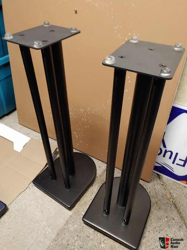 Metal stands with removable spikes Photo #3974692 - Canuck Audio Mart