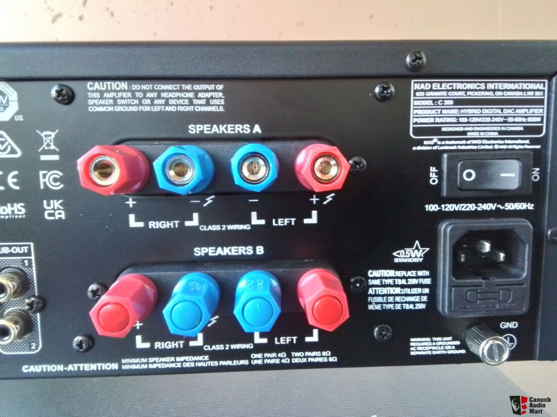 NAD C399 Integrated Amp, (No MDC Modules Installed) Photo #3976852 - US ...