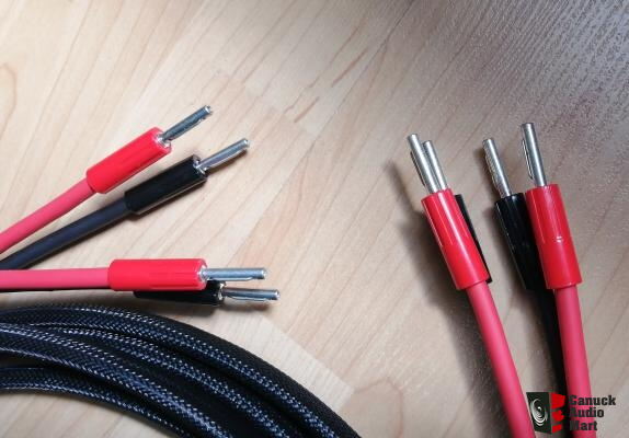 2 pairs of Naim Audio A5 speaker cables with all banana ( 10ft and 3ft ...