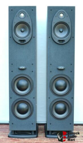 Polk home theater front setup - RT2000P Floor standing speakers, CS400 ...