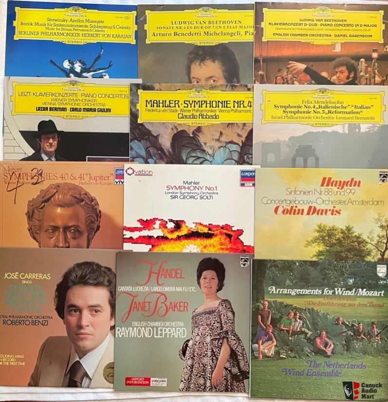 2 Classical VINYL LP's Lot special revised price to go LESS THAN 2 ...