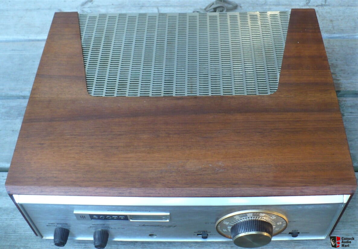 HH Scott Stereomaster LT-110B Stereo FM Tube Tuner With Wood Case Photo ...