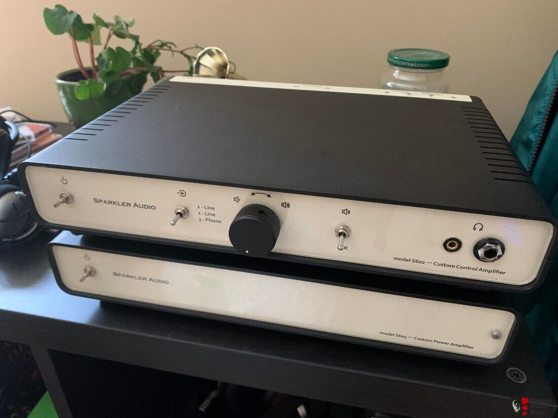 Sparkler Audio S602 control amplifier & S603 power amplifier For Sale ...