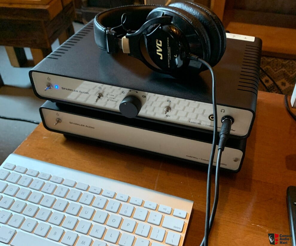 Sparkler Audio S602 control amplifier & S603 power amplifier Photo ...
